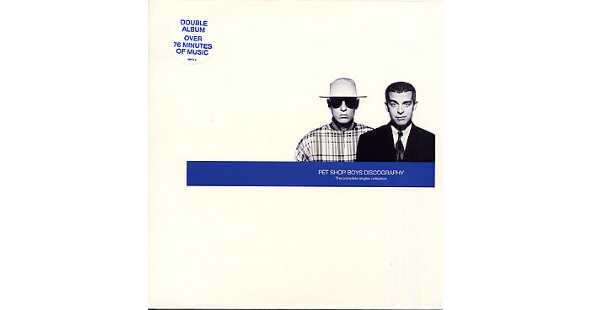 Discography (The Complete Singles Collection) - ltd blue vinyl, Pet ...