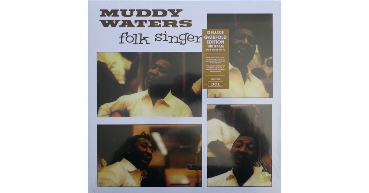 Folk Singer, Muddy Waters – LP – Music Mania Records – Ghent