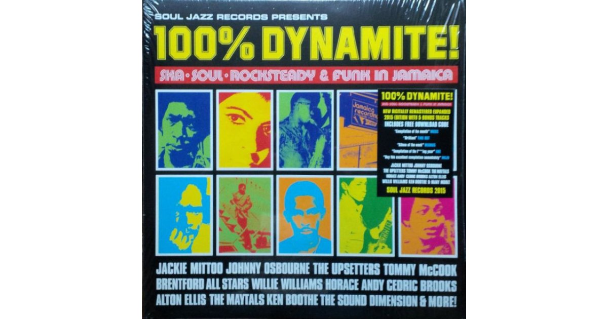 100% Dynamite!, Various – 2 x LP – Music Mania Records – Ghent