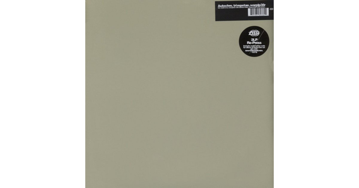 Tri Repetae, Autechre – 2 x LP – Music Mania Records – Ghent