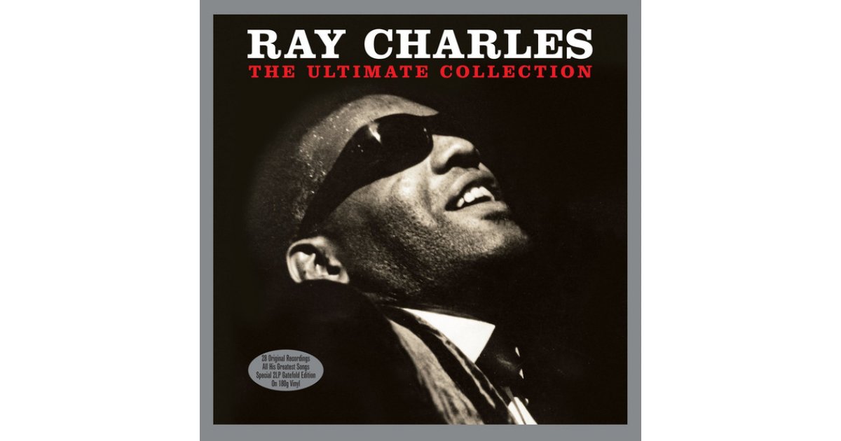 The Ultimate Collection, Ray Charles – 2 x LP – Music Mania Records – Ghent