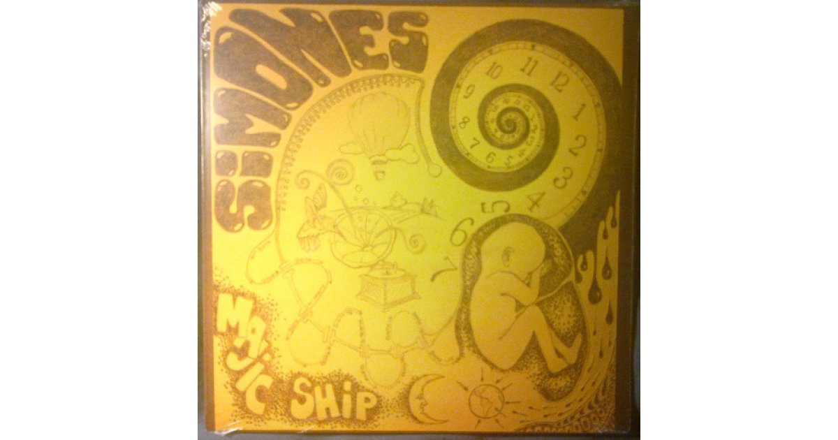 Majic Ship, Simones – 7" – Music Mania Records – Ghent