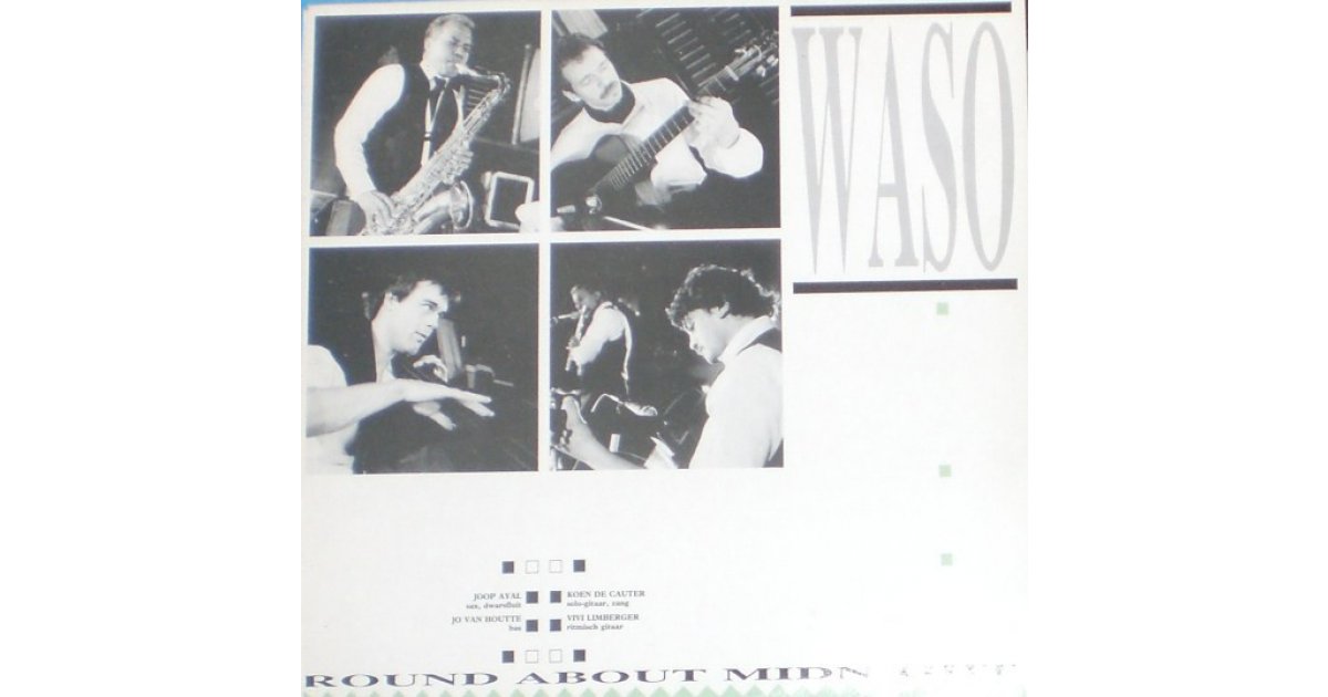 Round About Midnight, Waso – LP – Music Mania Records – Ghent