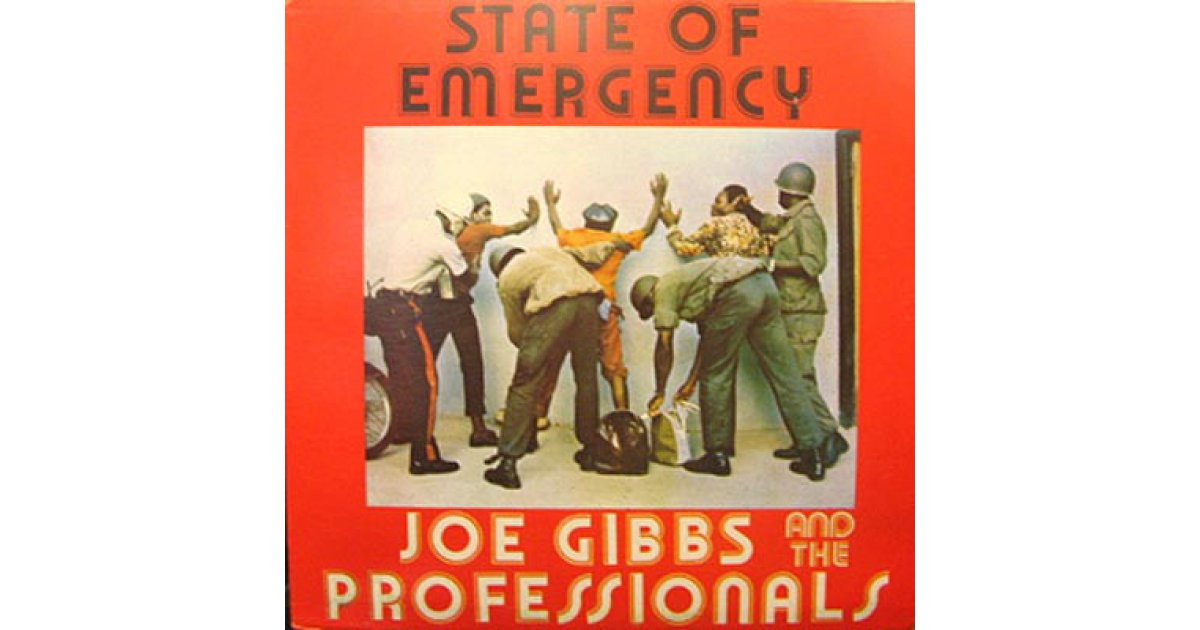 State Of Emergency, Joe Gibbs & The Professionals – LP – Music Mania ...