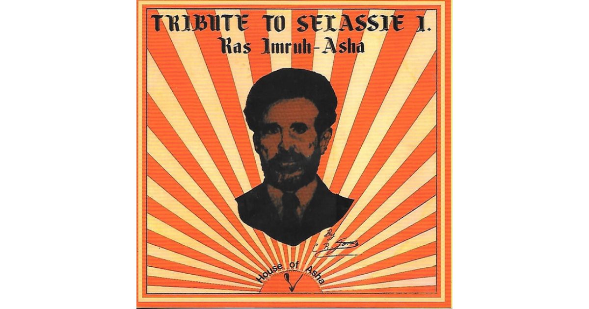 Tribute To Selassie I, Ras Imru – LP – Music Mania Records – Ghent