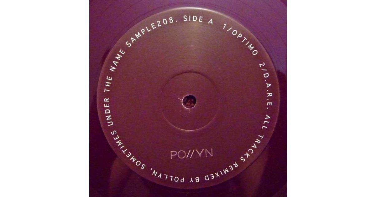 Optimo, Pollyn – 12" – Music Mania Records – Ghent