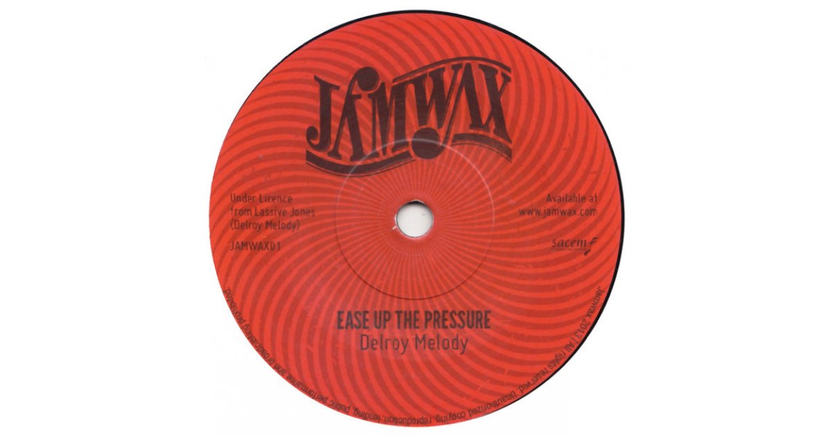 Ease Up The Pressure, Delroy Melody – 7" – Music Mania Records – Ghent