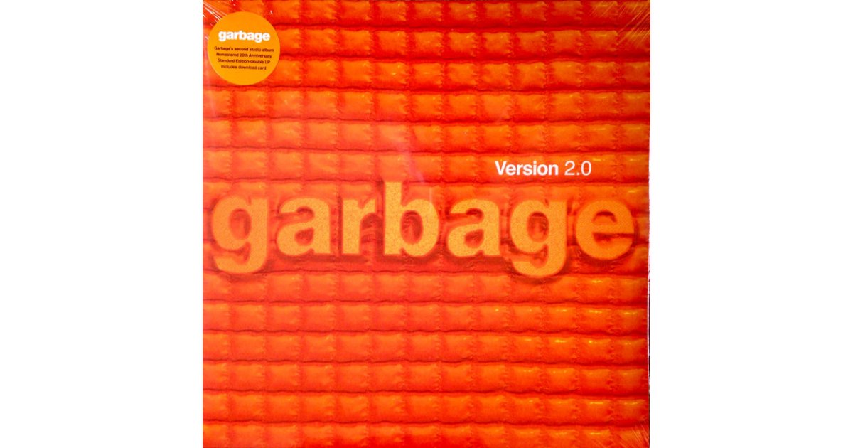 Version 2.0, Garbage – 2 x LP – Music Mania Records – Ghent