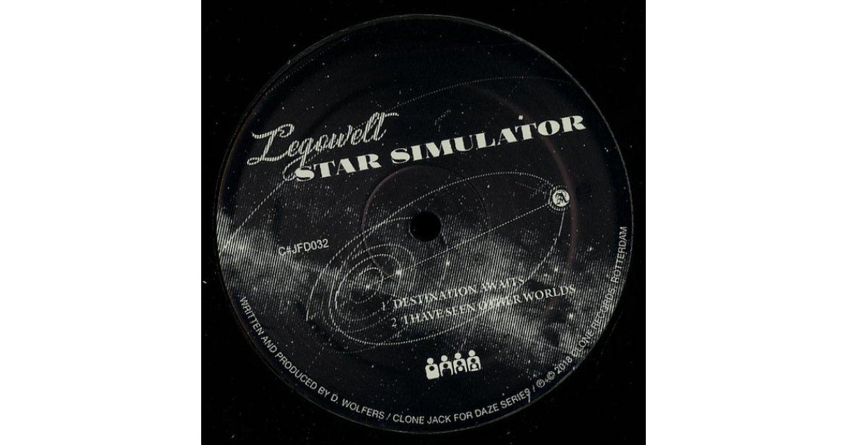 Star Simulator, Legowelt – 12" – Music Mania Records – Ghent