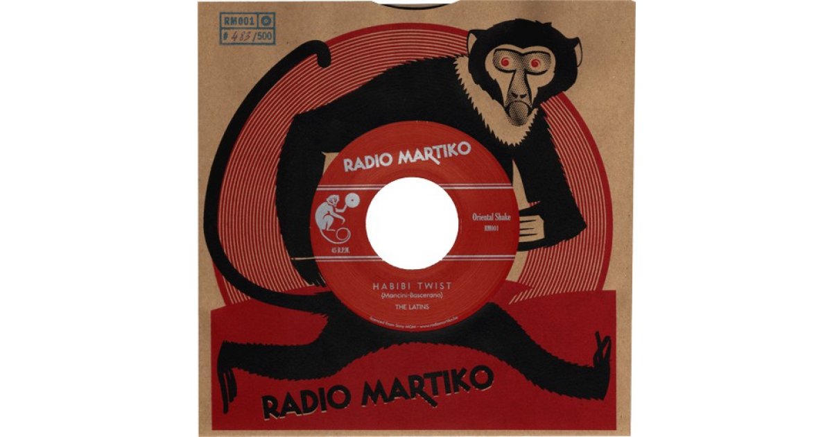Habibi Twist / Alba's Shake, The Latins – 7" – Music Mania Records – Ghent