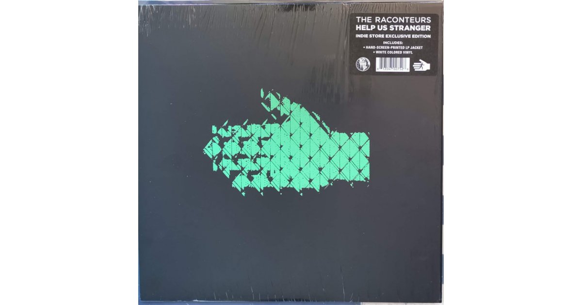 Help Us Stranger - ltd screen printed white vinyl, The Raconteurs – LP ...