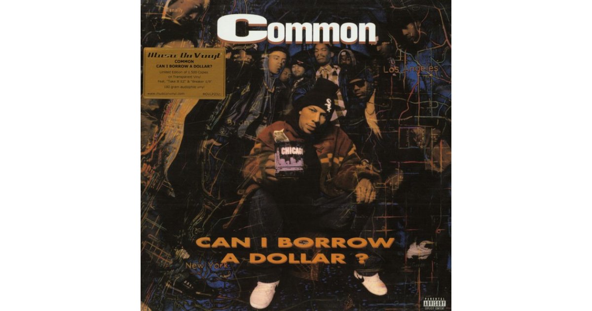 Can I Borrow A Dollar?, Common – LP – Music Mania Records – Ghent