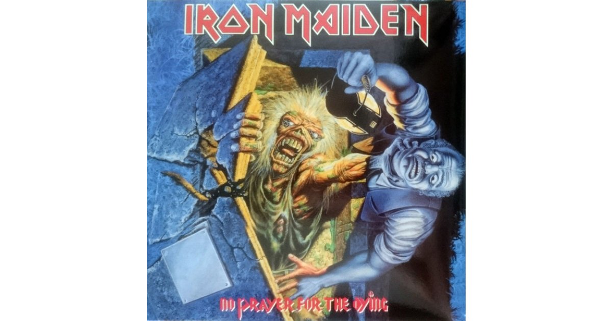 No Prayer For The Dying, Iron Maiden – LP – Music Mania Records – Ghent