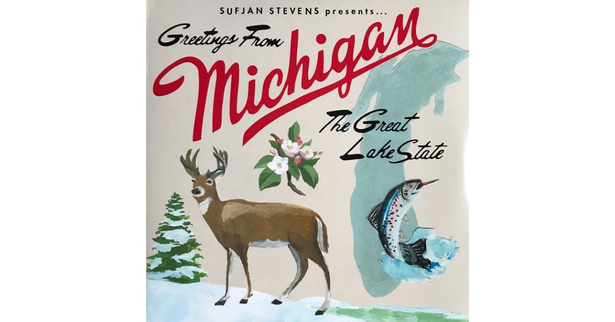 Greetings From Michigan: The Great Lake State, Sufjan Stevens – 2 x LP ...