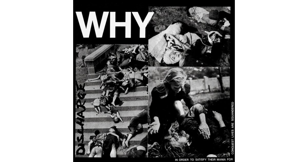 Why, Discharge – LP – Music Mania Records – Ghent