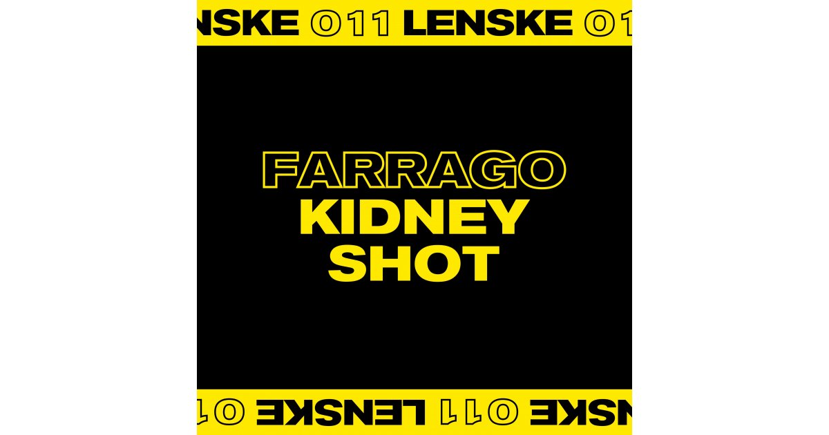 Kidney Shot EP - LENSKE011, Farrago – 12" – Music Mania Records – Ghent