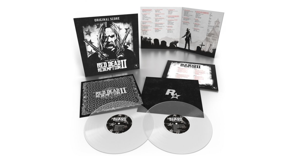 The Music Of Red Dead Redemption II - 2LP on Transparent Vinyl, Various ...