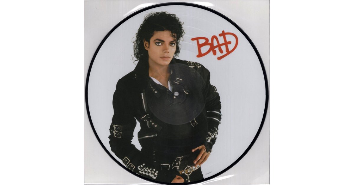 Bad picture disc, Michael Jackson – LP – Music Mania Records – Ghent