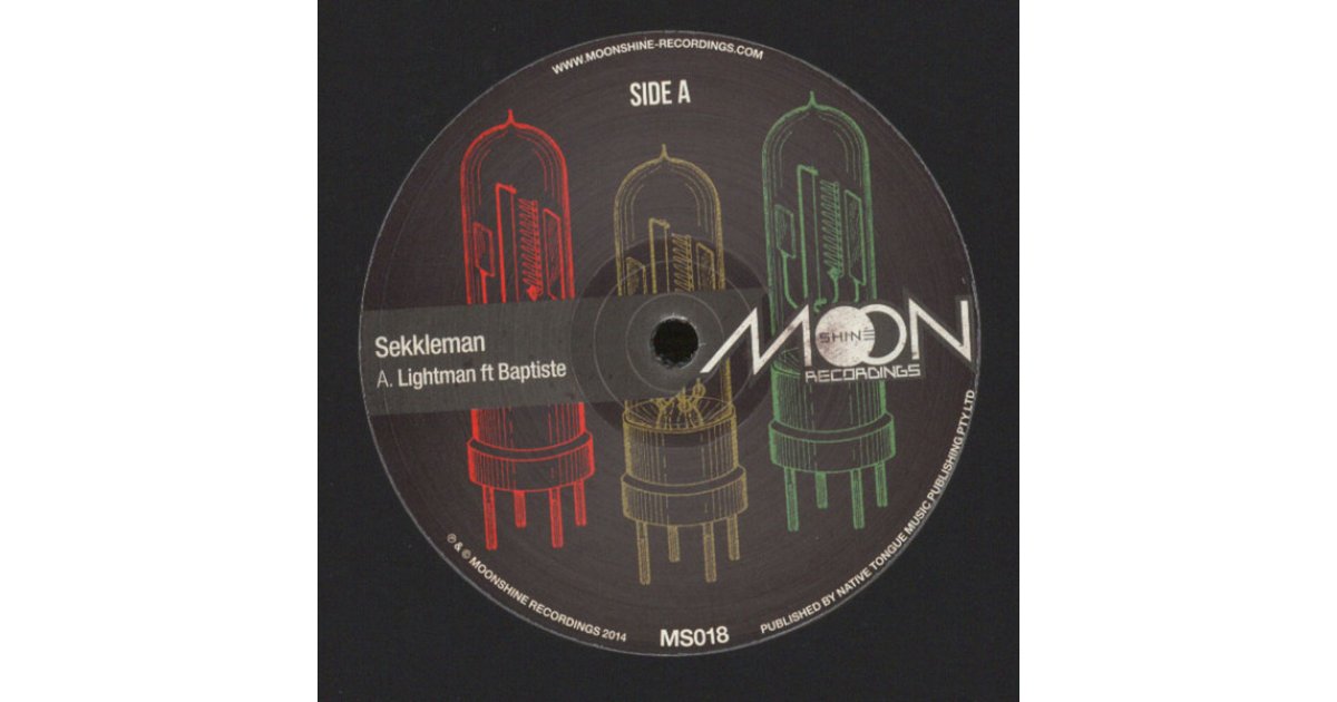 Lightman, Sekkleman – 12" – Music Mania Records – Ghent