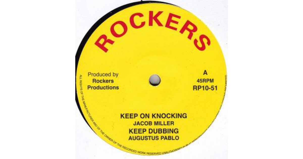 Keep On Knocking / Book Of Life, Jacob Miller – 10" – Music Mania ...