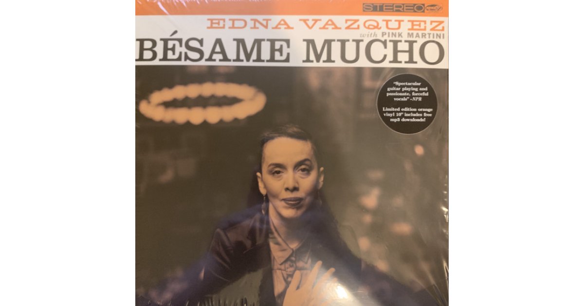 Bésame Mucho, Edna Vazquez – 10" – Music Mania Records – Ghent