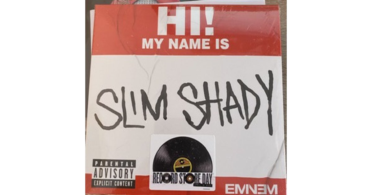 My Name Is, Eminem – 7" – Music Mania Records – Ghent